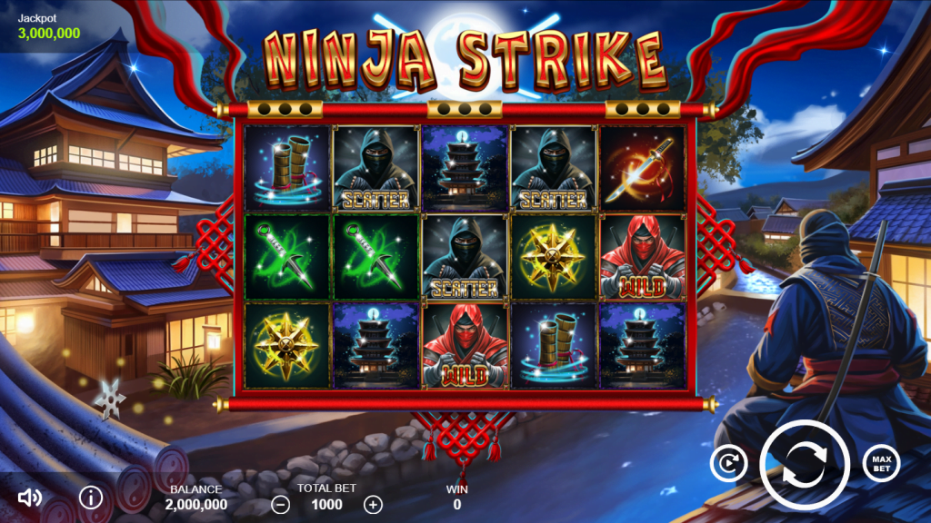 Enter the World of Ninja Strike: Shurikens, Wilds, and Big Wins!